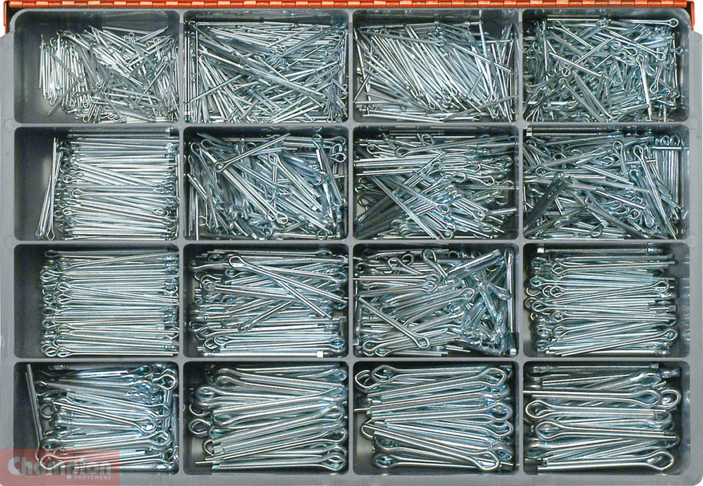 Metric & Imperial Split Pin Assortment - Champion Parts