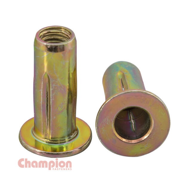 M8 Steel Cross Rivet Nuts — Champion Parts