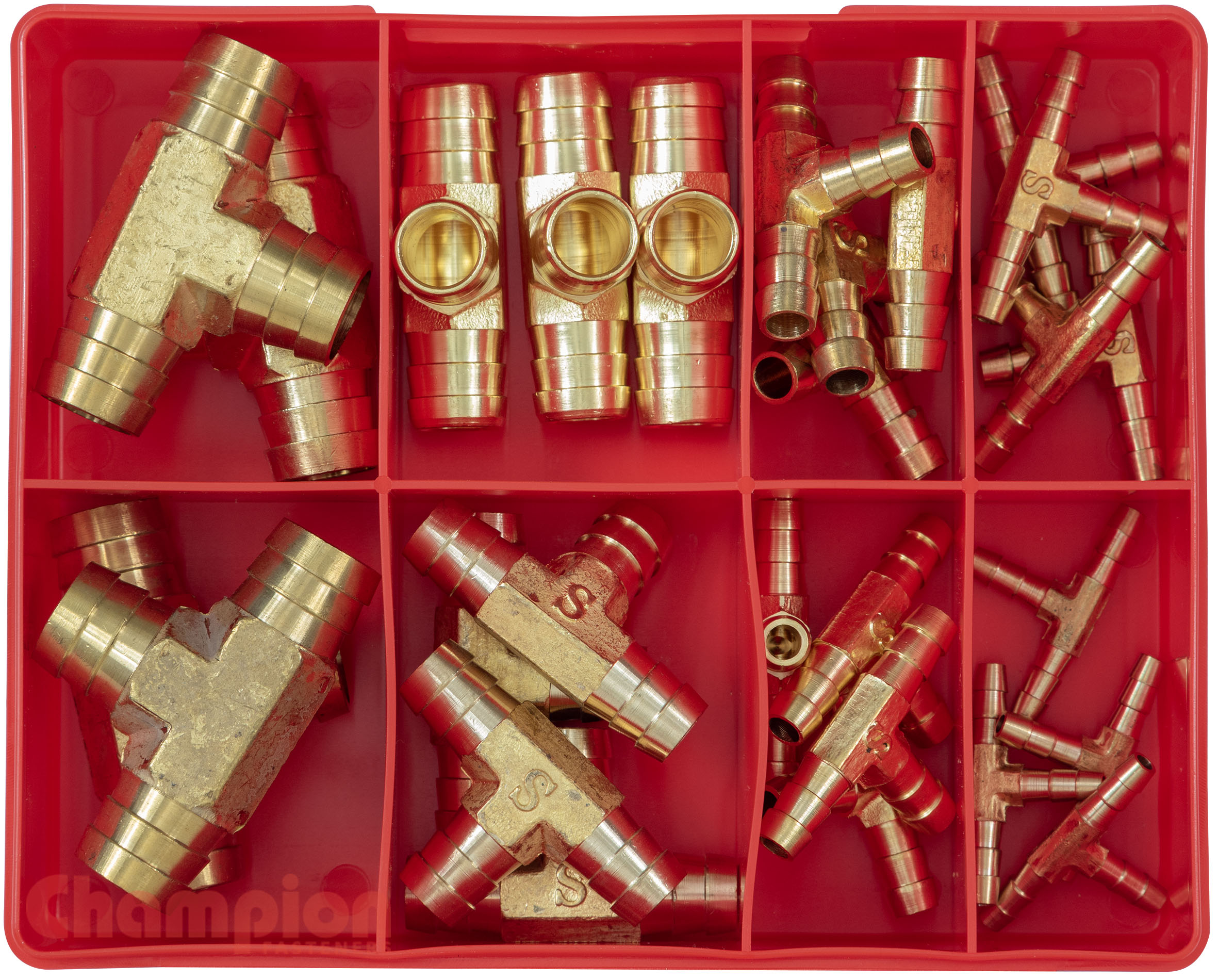 Brass Barbed "T" Joiner Hose Plugs - Champion Parts